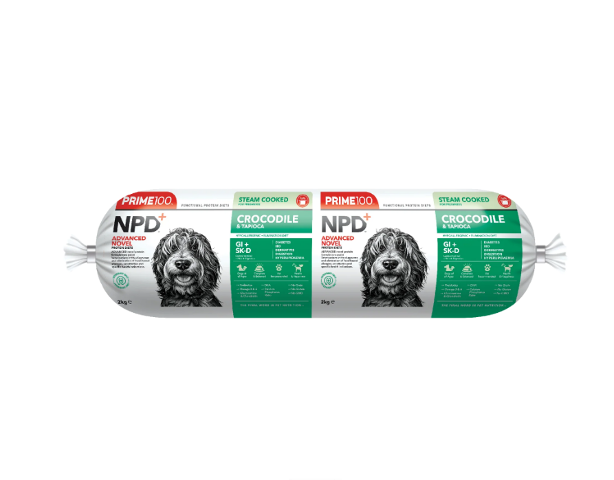 Prime 100 - Crocodile/Tapioca roll - 2kg | Veterinary Dermatology ...